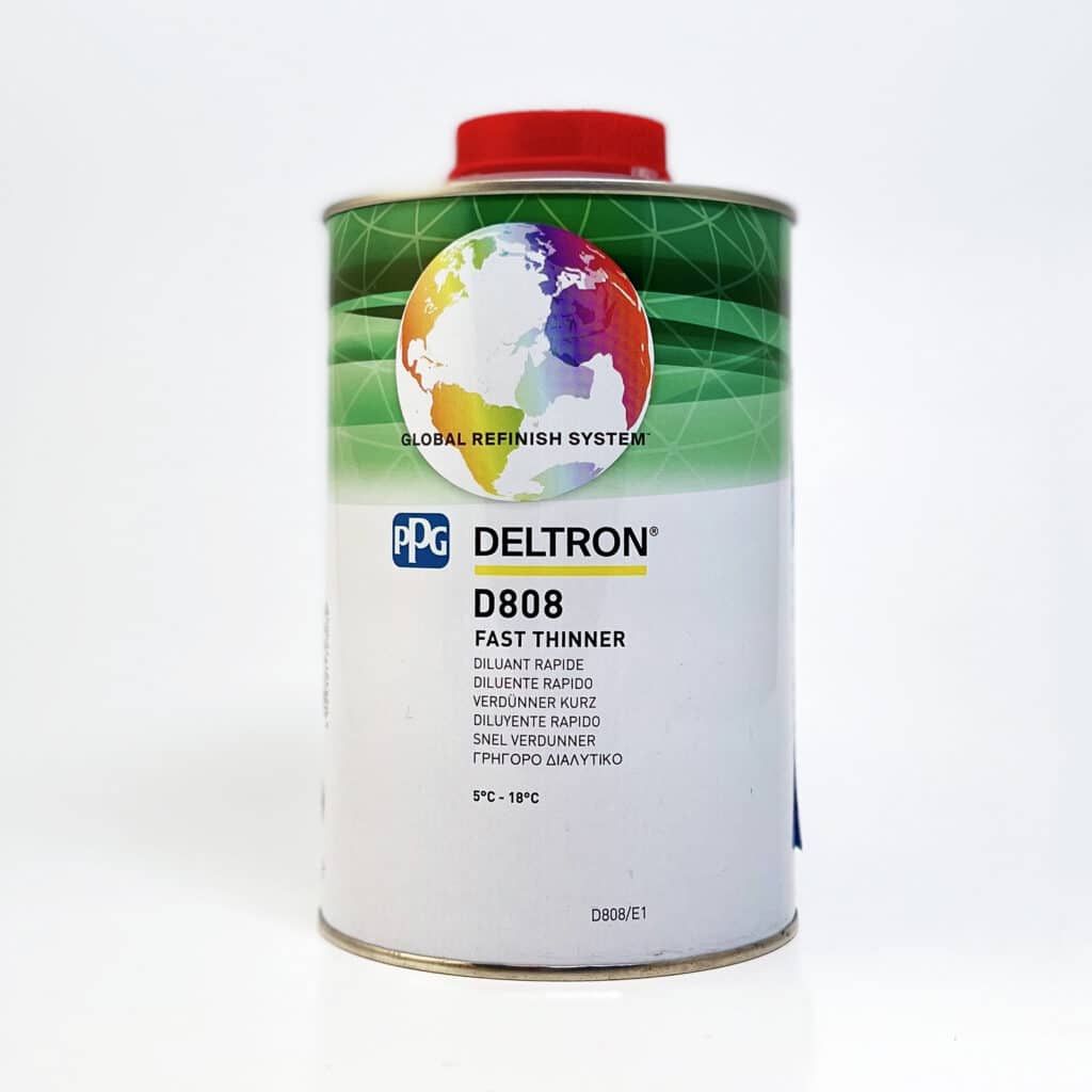 PPG Deltron D807 Tynner Medium 5L – Spraylakk.no