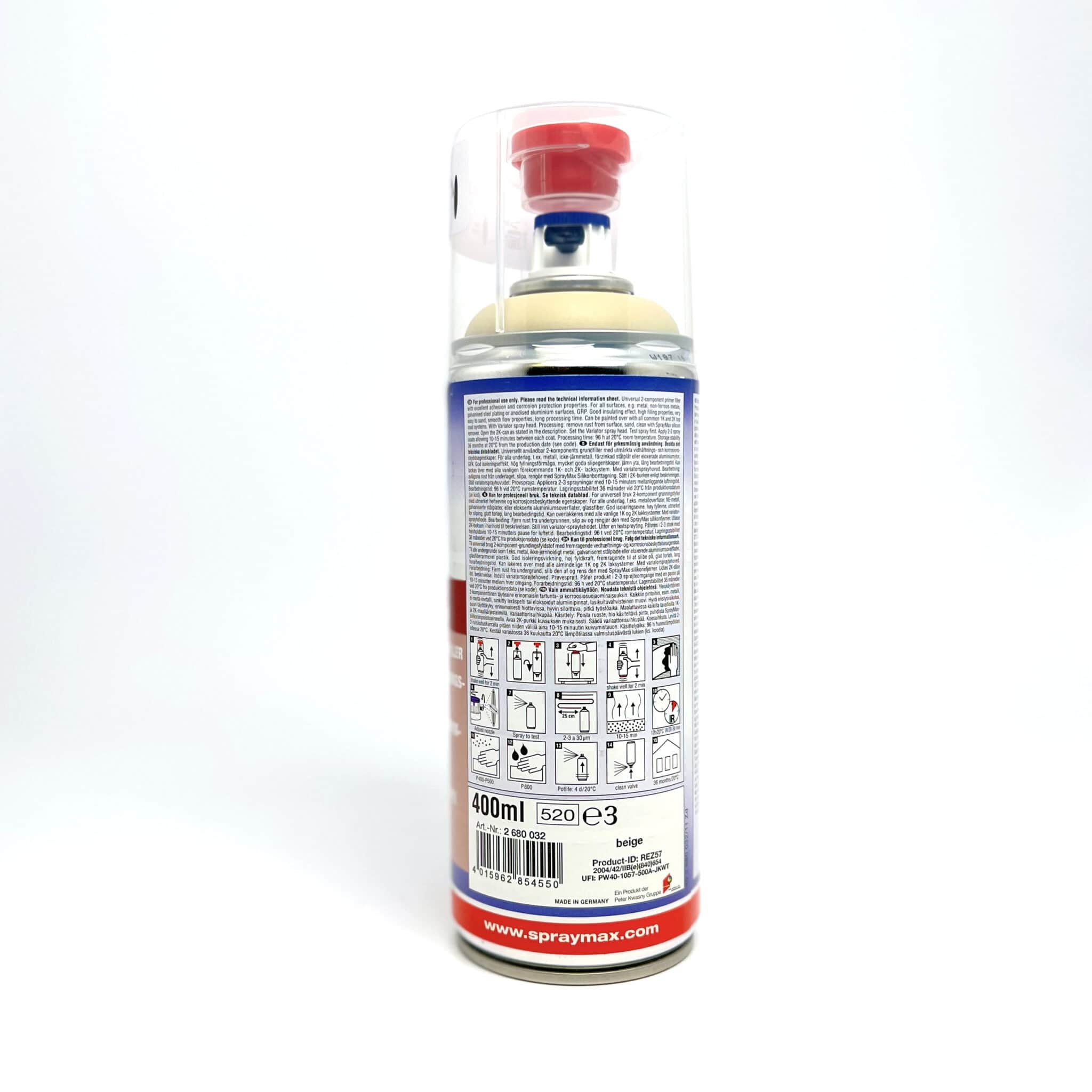 2 Komponent Lakk Pakke – Spraylakk.no