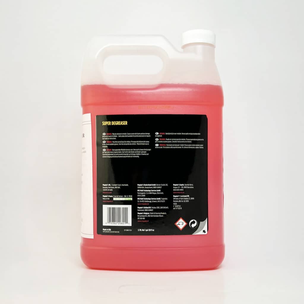 Meguiars Super Degreaser - avfetting – Spraylakk.no