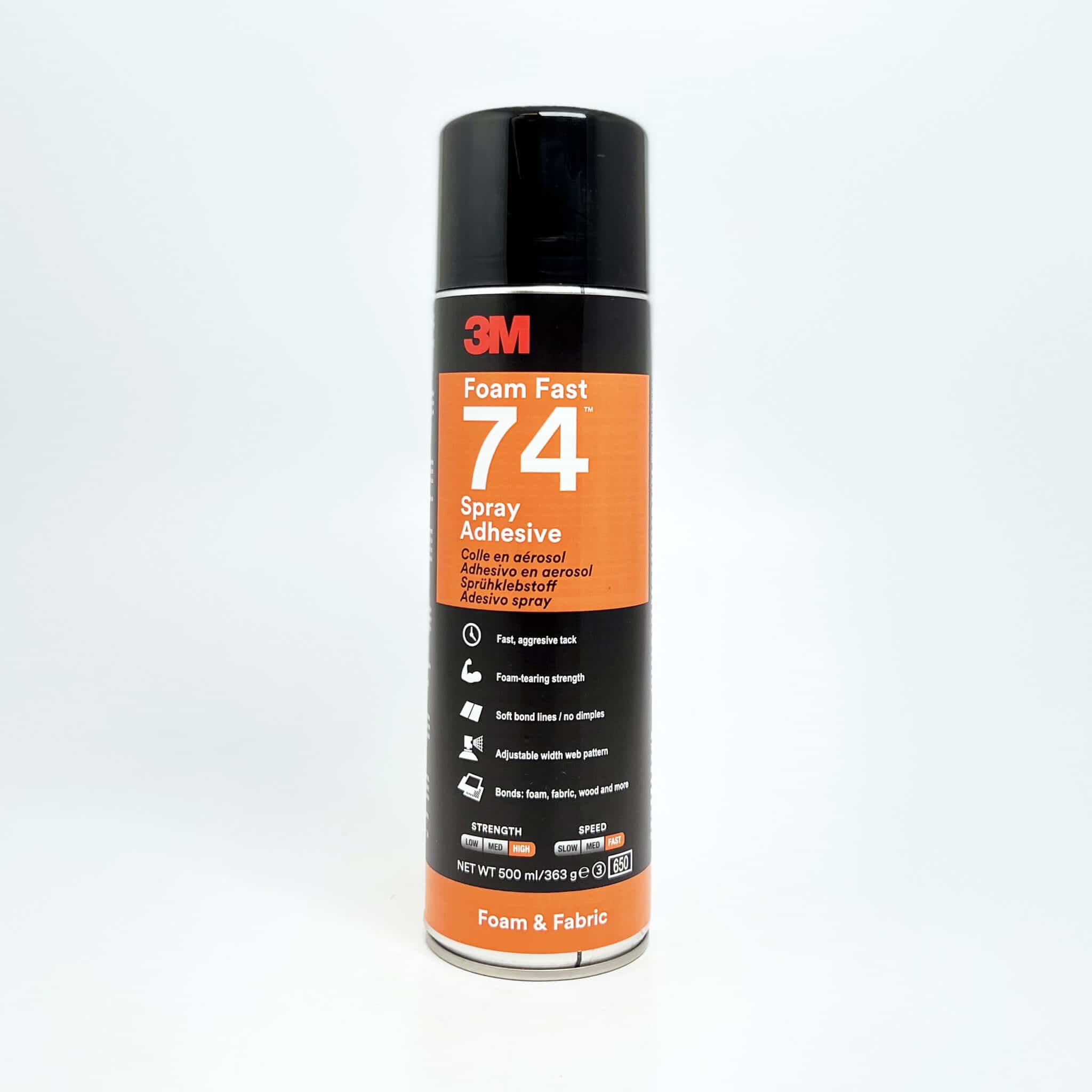 3M 74 Spraylim Super For Skumplast 500ml – Spraylakk.no