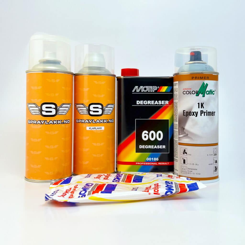 SPRAYIT Spraymaling med Fargekode 400ml – Spraylakk.no