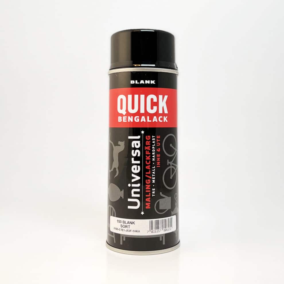 Quick Bengalack Blank Spray – Spraylakk.no