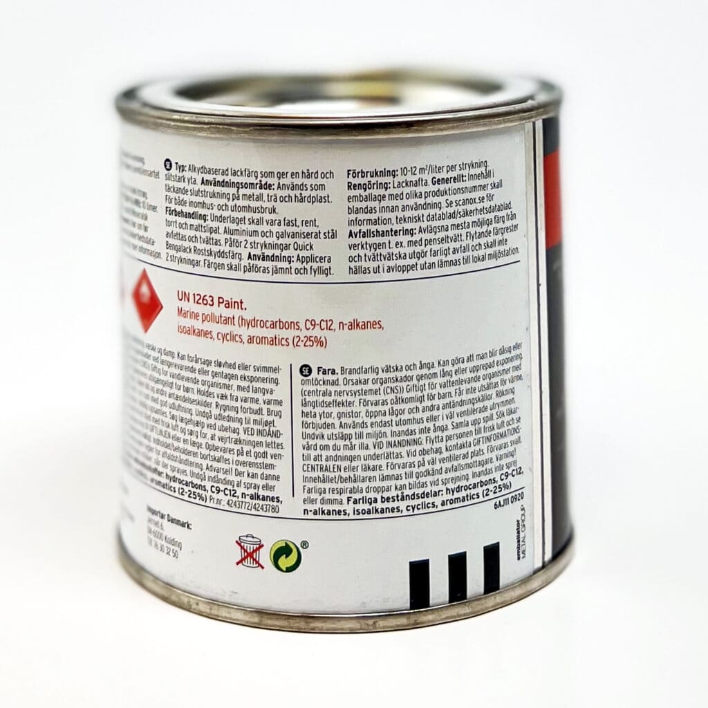 Quick Bengalack Rett På Rust – Spraylakk.no