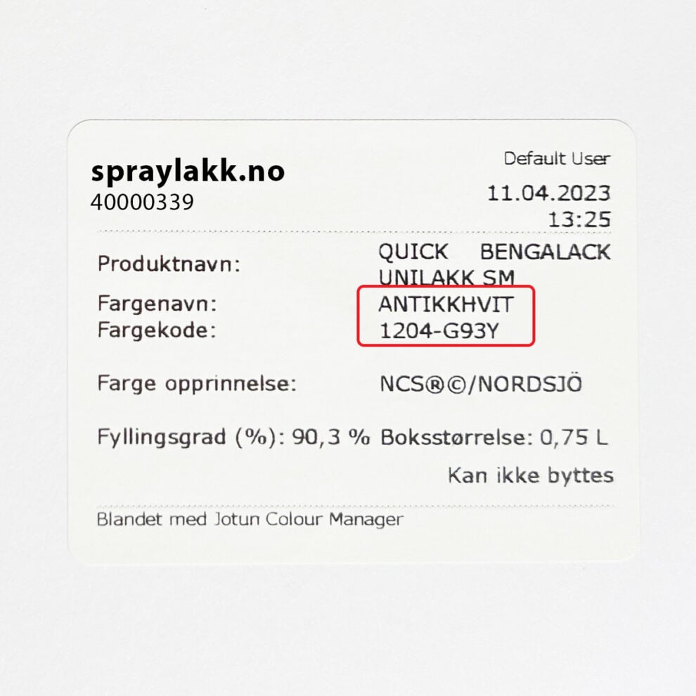 Nordsjø farger på spray – Spraylakk.no